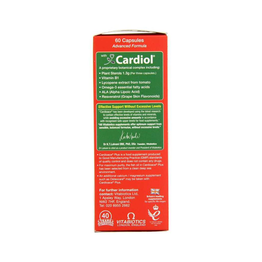 Vitabiotics Cardioace Plus 60 Capsules – xZenCare
